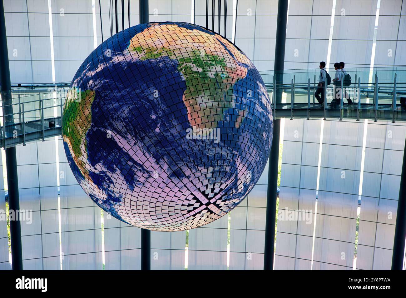 Symbol Exhibit Geo Cosmos, Miraikan, National Museum of Emerging ...