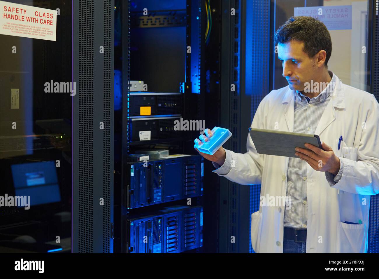 Data Processing Center, Department of Computer Servers in raks ...