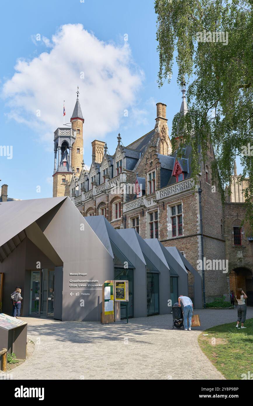 The popular Gruuthusemuseum, the museum dedicated to the history of ...