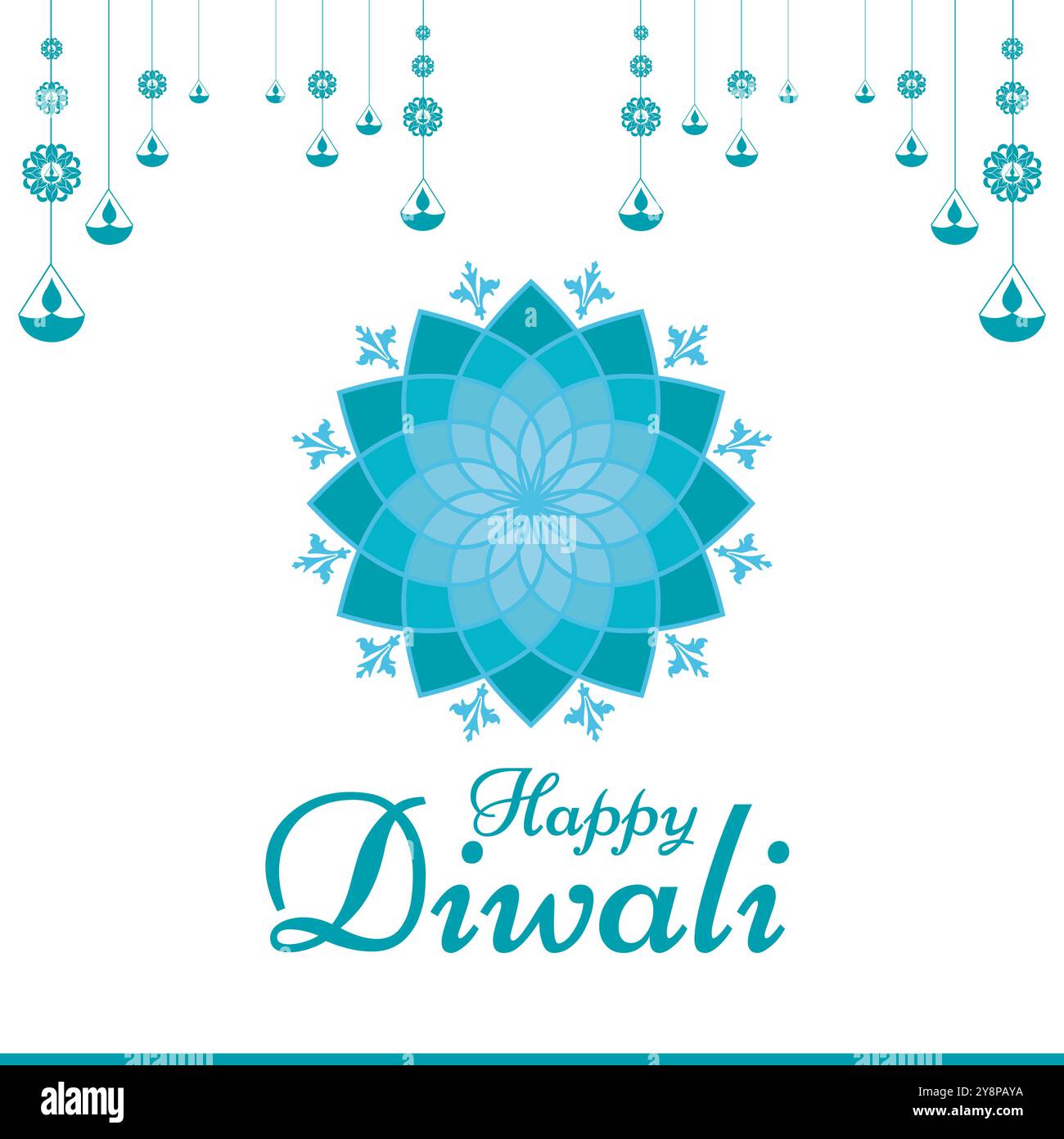happy Diwali, vector graphic happy Diwali, Diwali greeting card, social ...