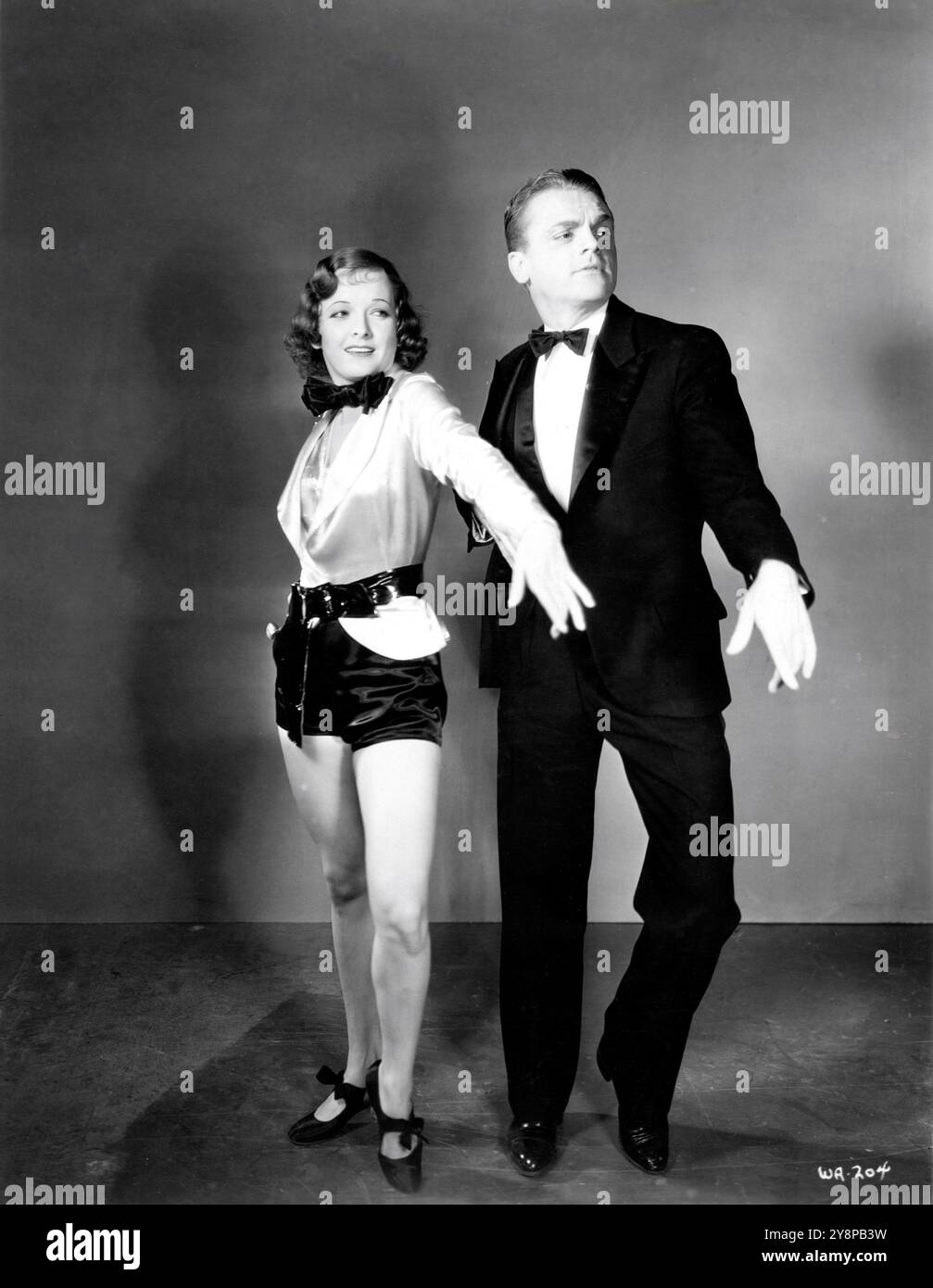 MARIAN NIXON and JAMES CAGNEY publicity pose for WINNER TAKE ALL 1932 ...