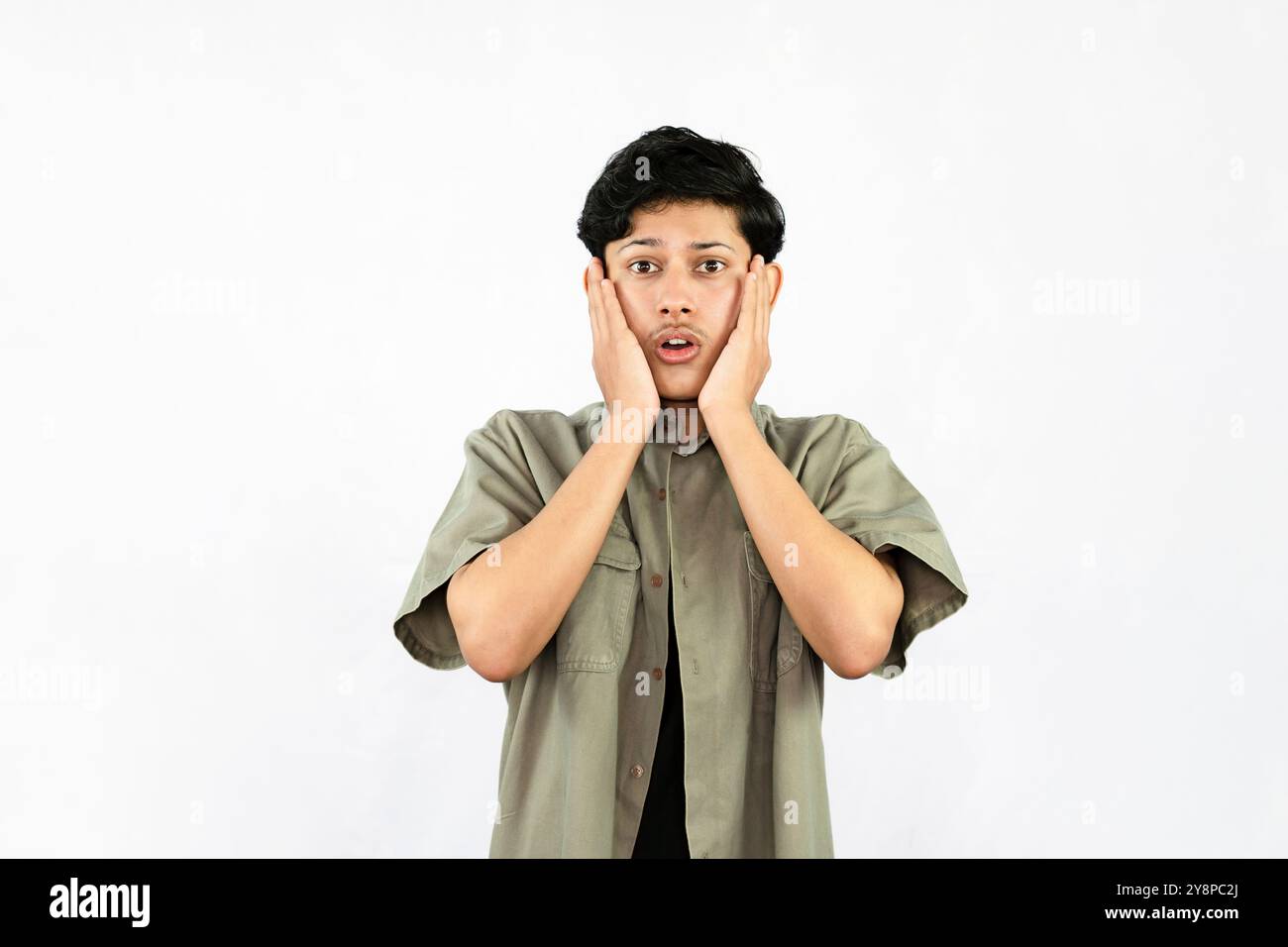 Frustrated, Irritated and Angry Young Asian Male Handsome Student Boy ...
