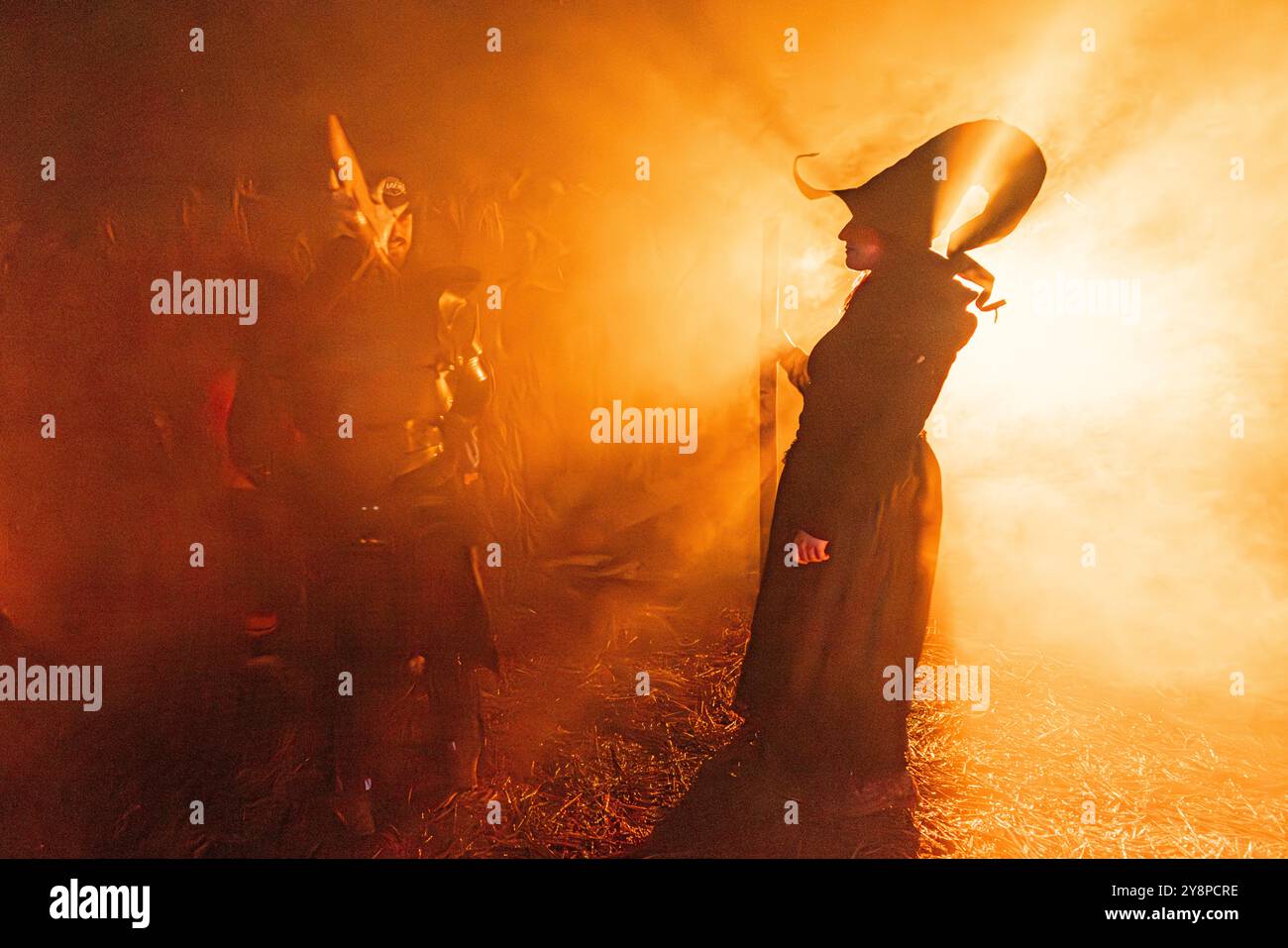 October 2022/23, Frankfurt, Germany, actors in monster and horror ...