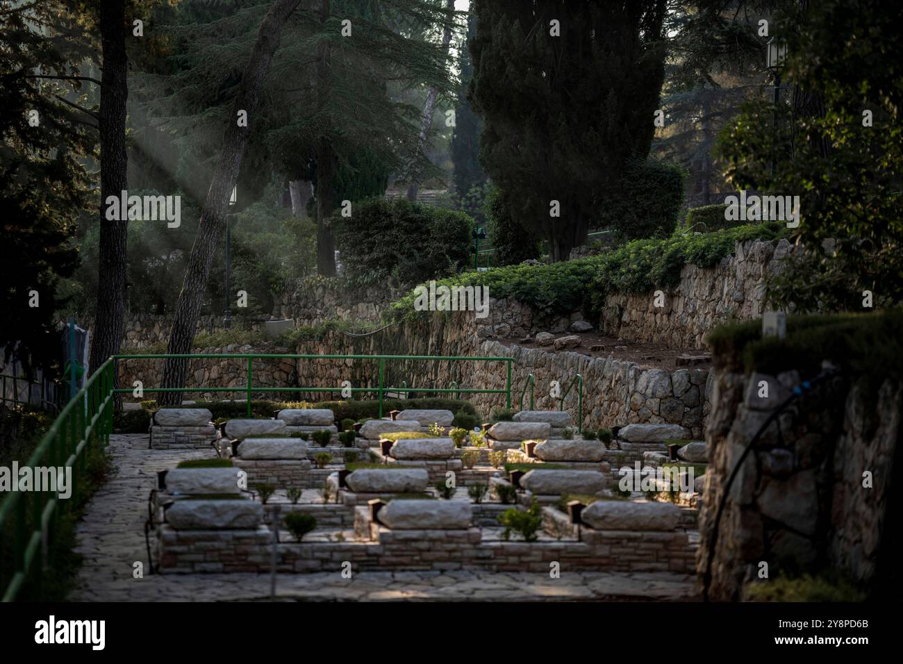 Jerusalem, Israel. 06th Oct, 2024. A general view of a cemetery in ...