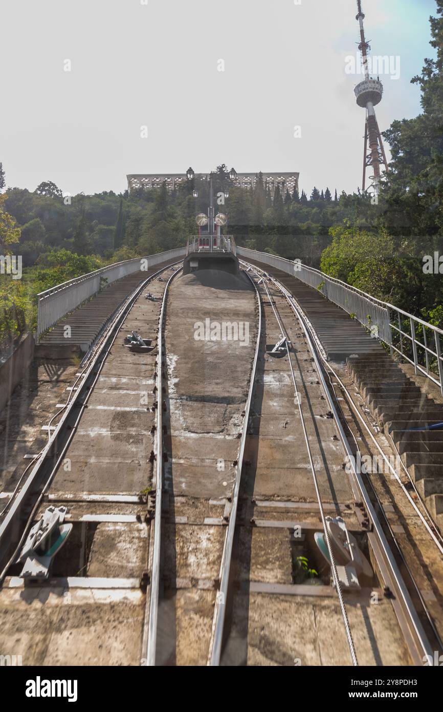 Tbilisi, Georgia - 17 AUG, 2024: Operating daily throughout the year ...