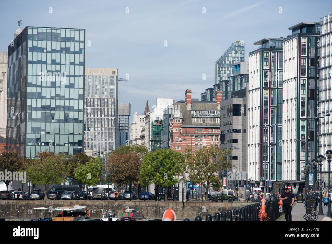 High rise buildings in Liverpool city center Stock Photo - Alamy