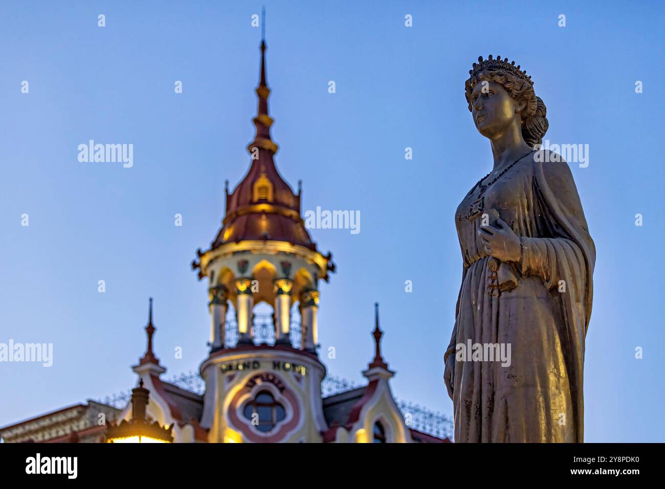 Statue and Monument in the City of Oradea Stock Photo - Alamy