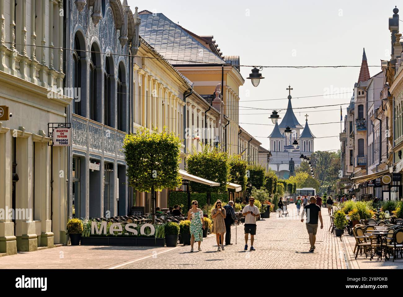 The City of Oradea in Romania Stock Photo - Alamy