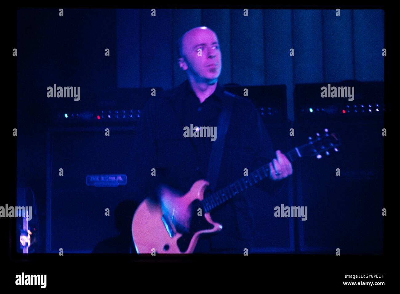 Nigel Pulsford of Bush in concert, Concord, California 2002. Credit ...