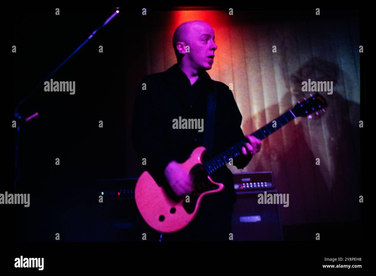 Nigel Pulsford of Bush in concert, Concord, California 2002. Credit ...