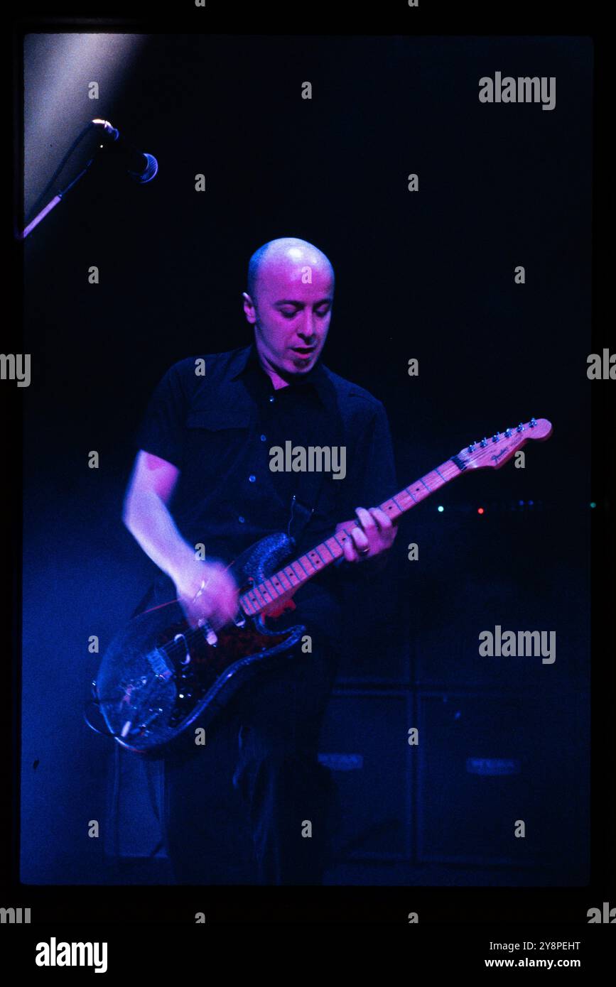 Nigel Pulsford of Bush in concert, Concord, California 2002. Credit ...