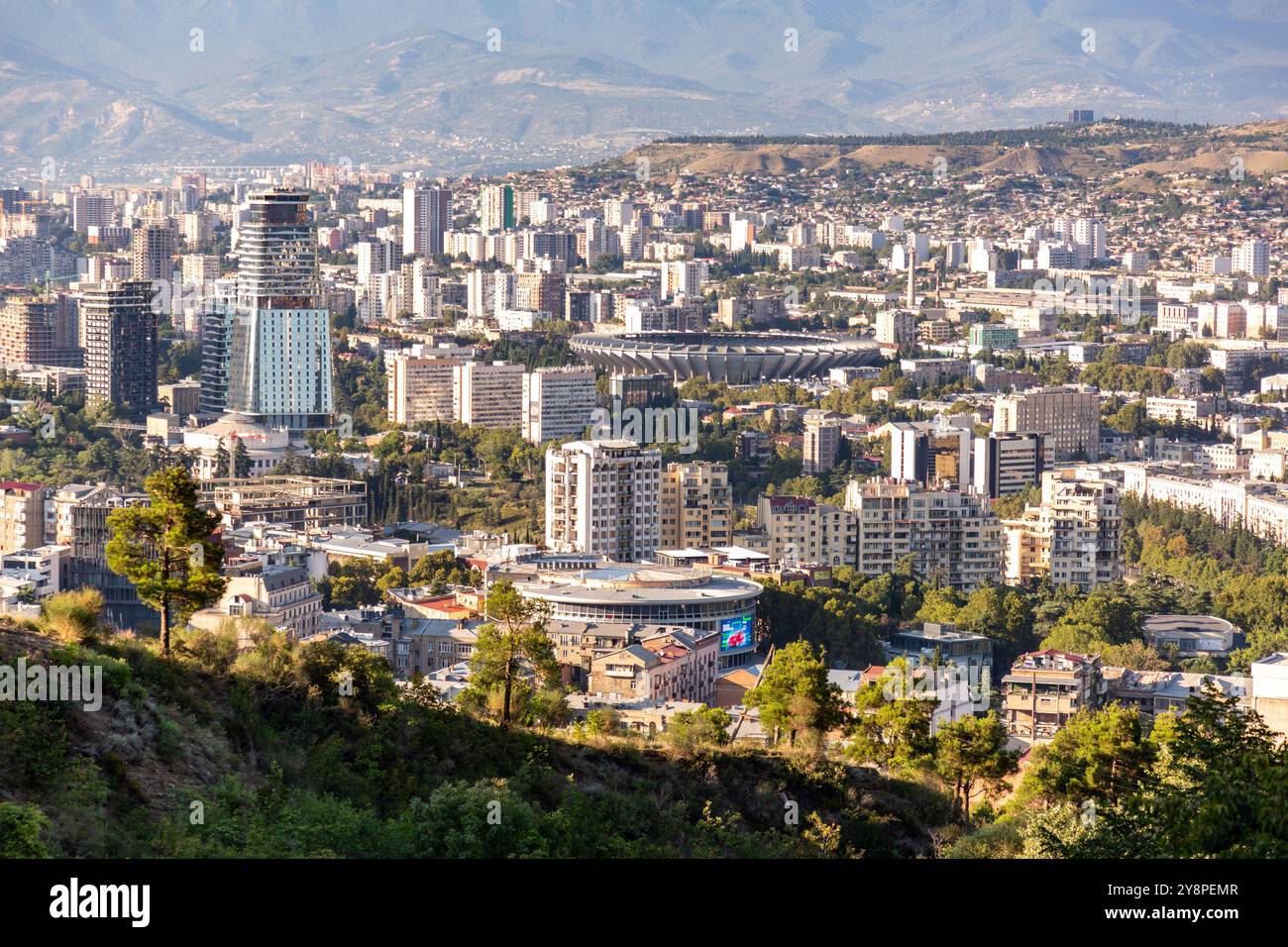 Tbilisi, Georgia - 17 AUG, 2024: The Boris Paitchadze Dinamo Arena is ...