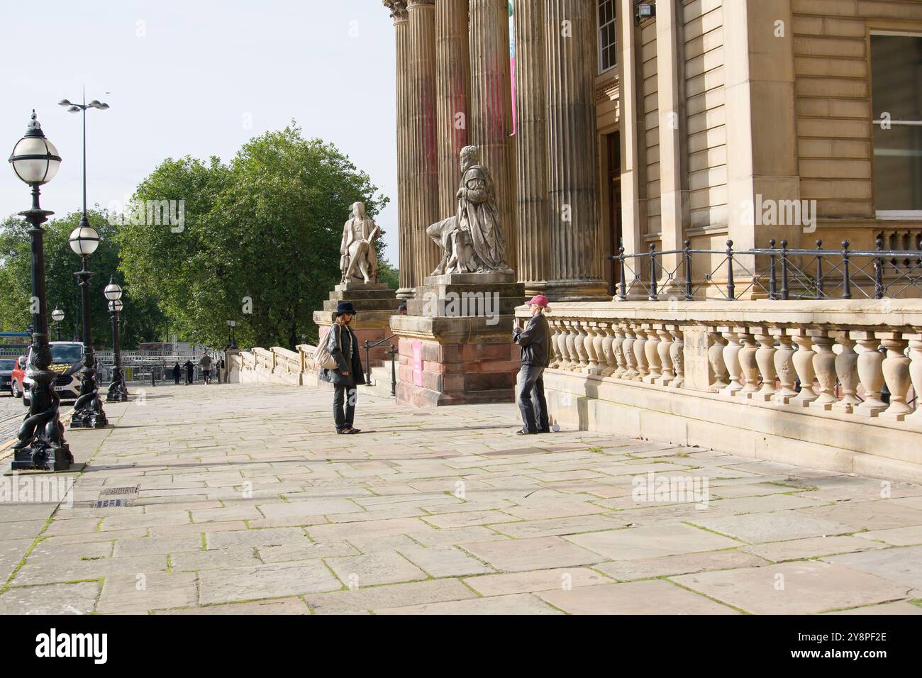Chinese tourists in Liverpool, UK Stock Photo - Alamy