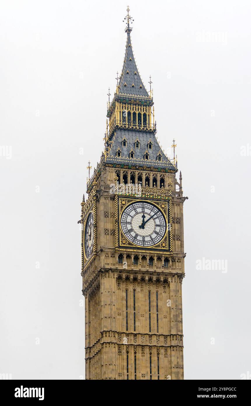 The Big Ben, part of the Houses of Parliament and iconic landmark of ...