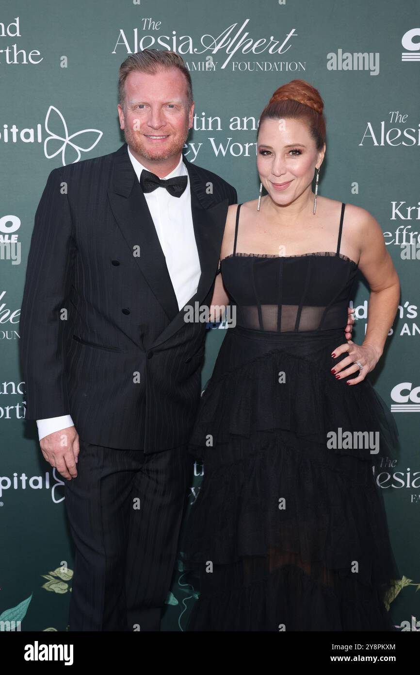 Los Angeles, USA. 06th Oct, 2024. Kris Lythgoe and Becky Lythgoe ...