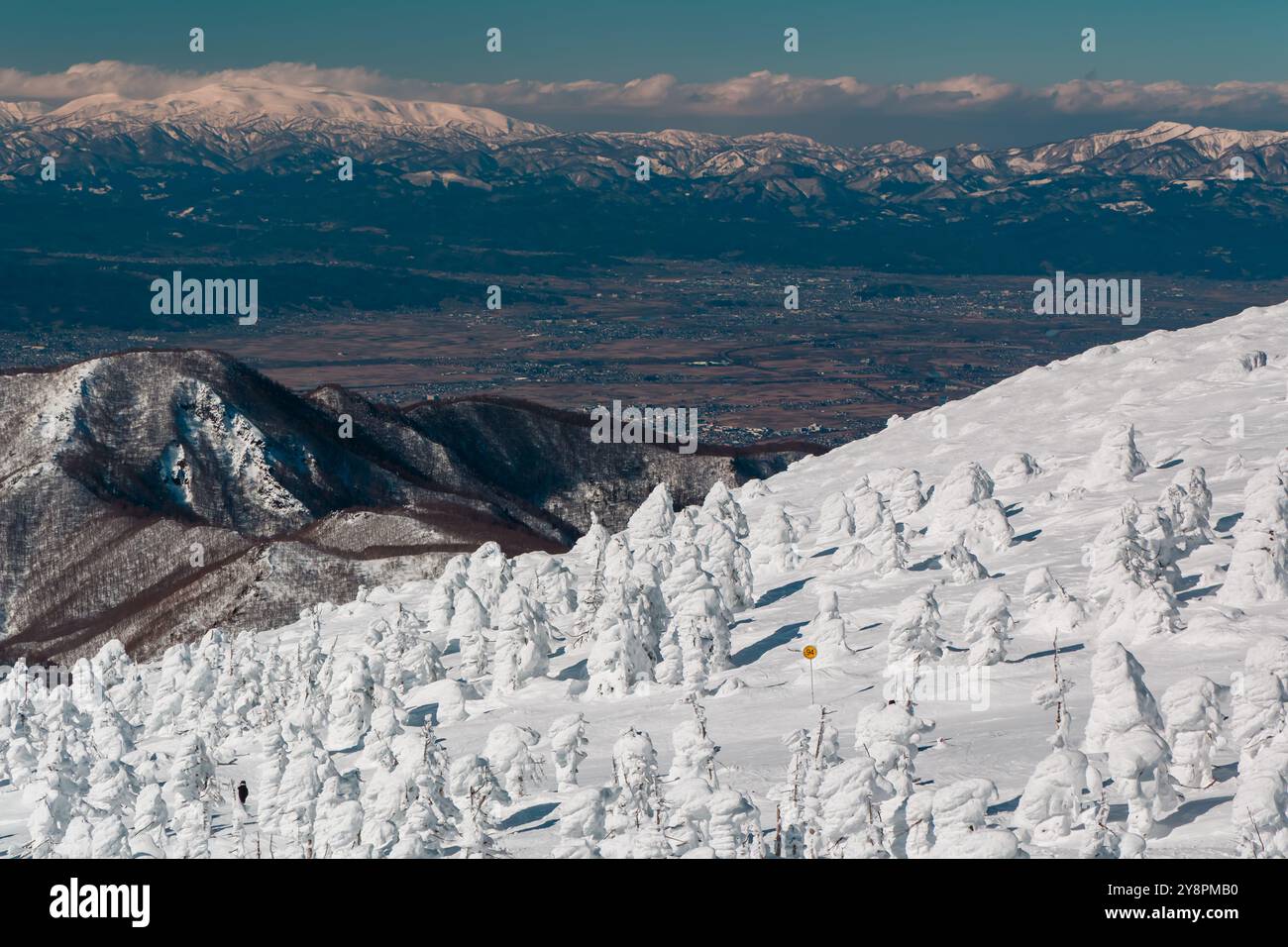 Snow Monsters at Zao-Onsen at Yamagata, Japan in winter Stock Photo - Alamy