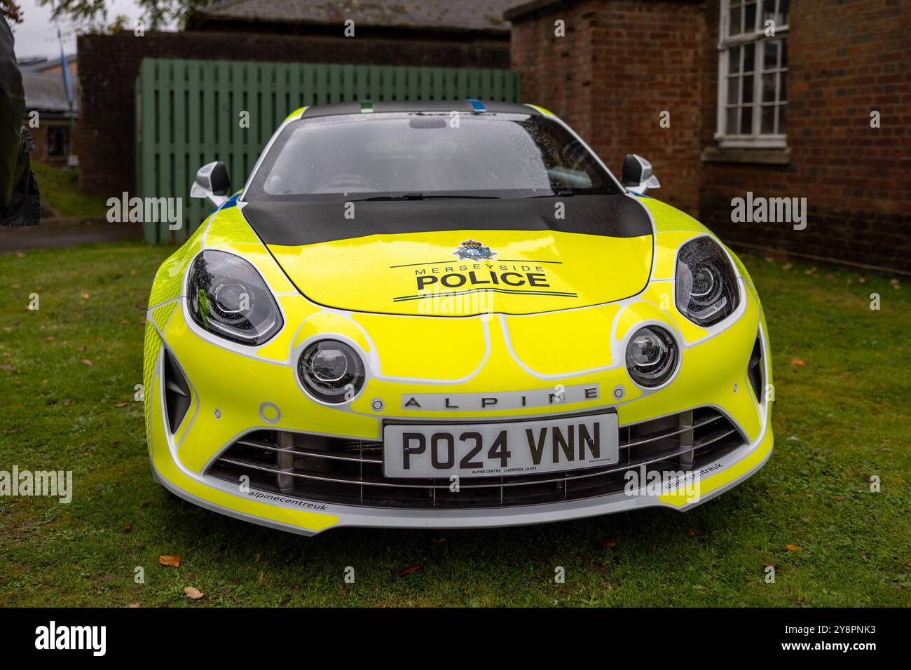 Merseyside Police - Renault Alpine A110 GT, on display at the Bicester ...