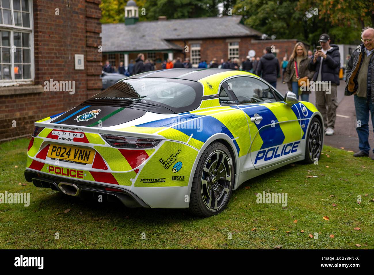 Merseyside Police - Renault Alpine A110 GT, on display at the Bicester ...