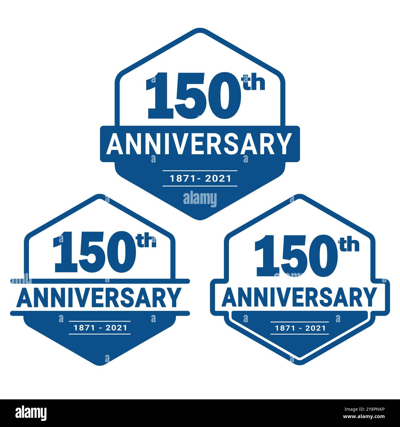 150 years anniversary celebration logotype. 150th anniversary logo ...