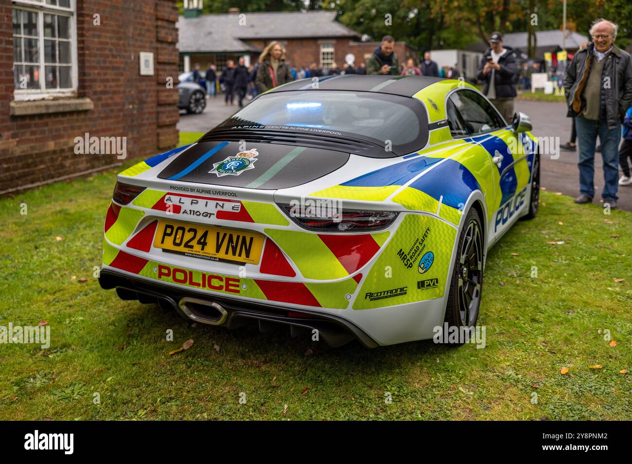 Merseyside Police - Renault Alpine A110 GT, on display at the Bicester ...