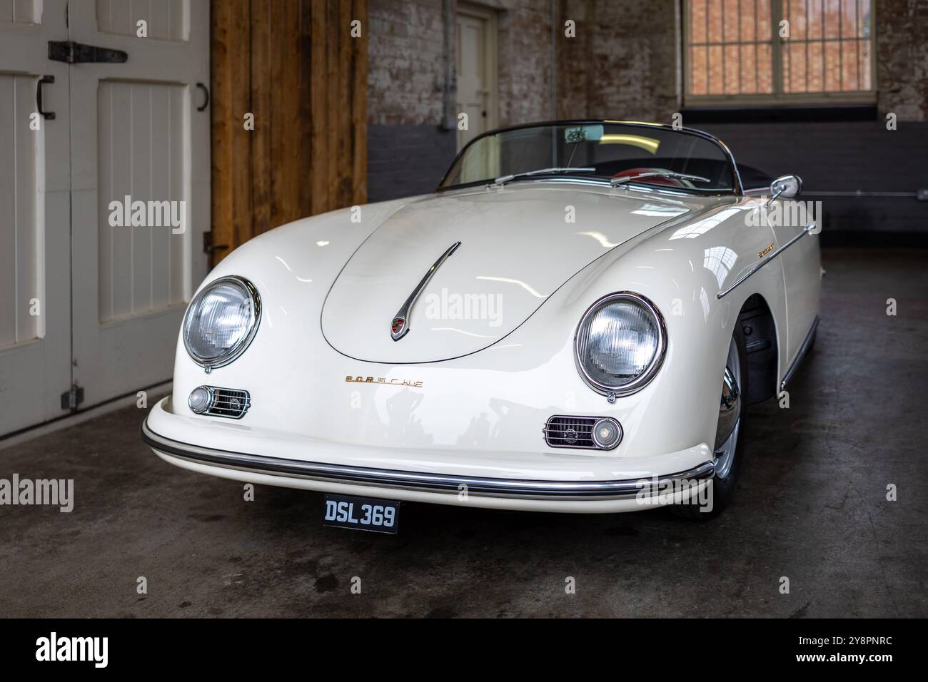1958 Porsche 356 Speedster, on display at the Bicester Heritage ...