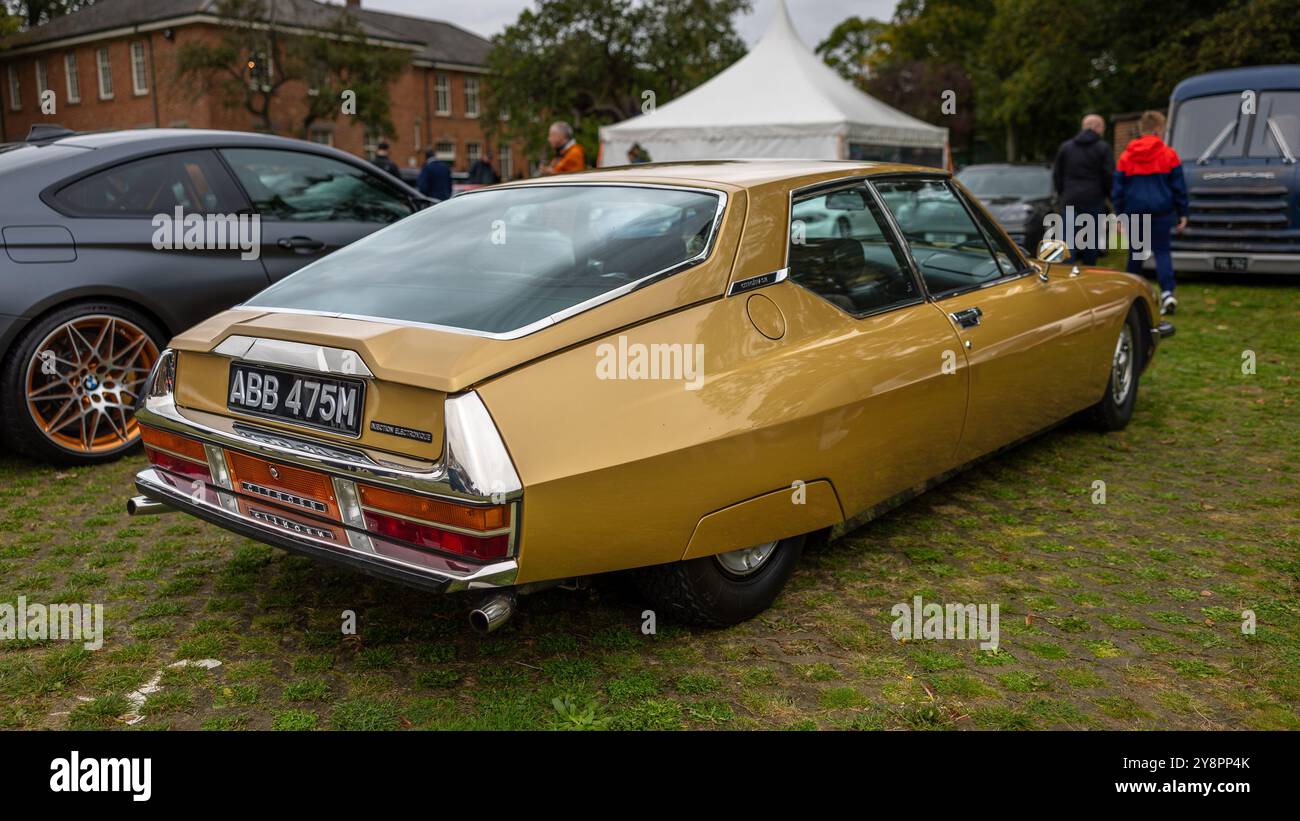 1974 Citroen SM, on display at the Bicester Heritage Scramble on the ...