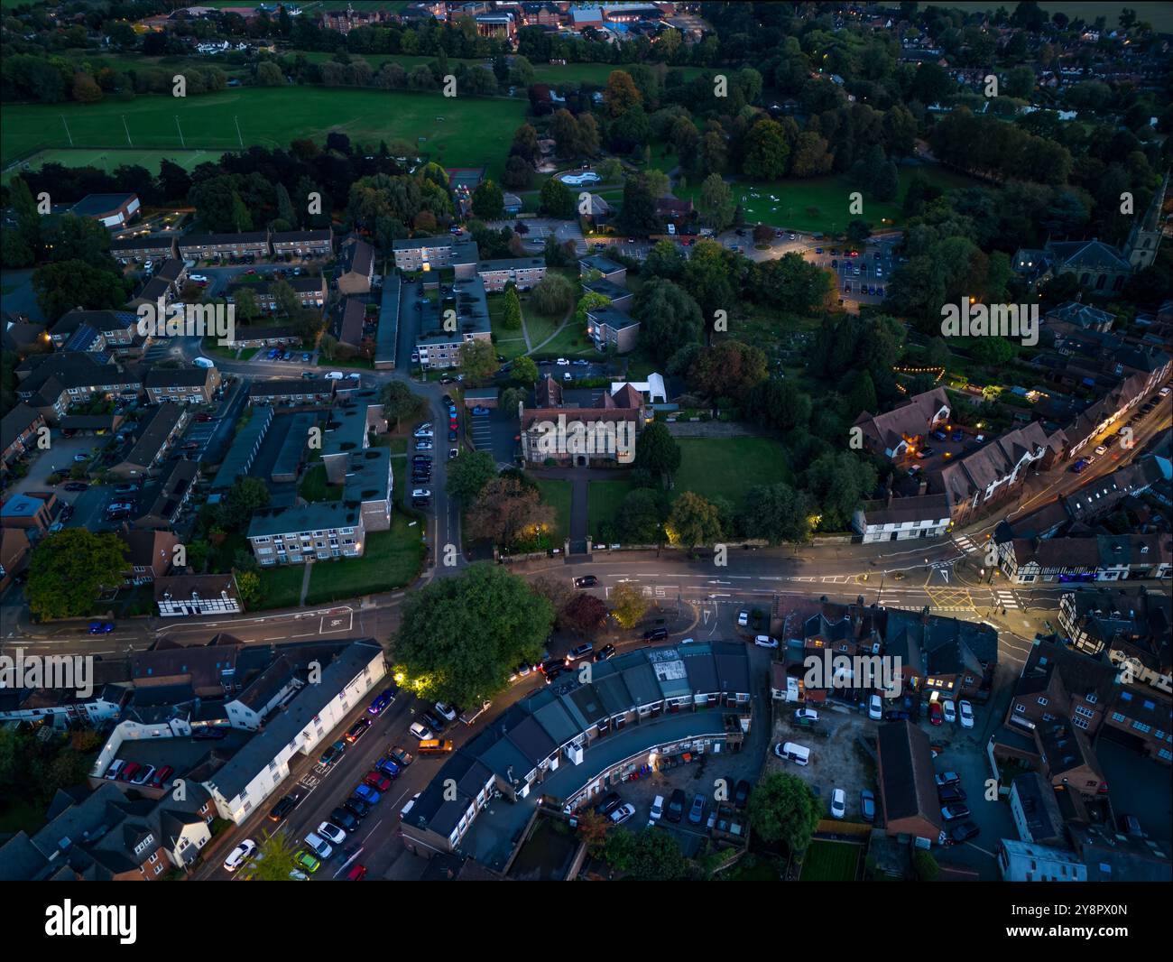 Saints John's House and Museum Warwick Stock Photo - Alamy