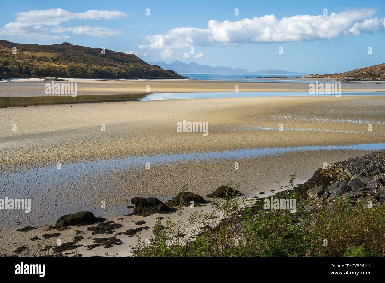Silver Sands of Morar, near Mallaig, Lochaber, Scotland Stock Photo - Alamy