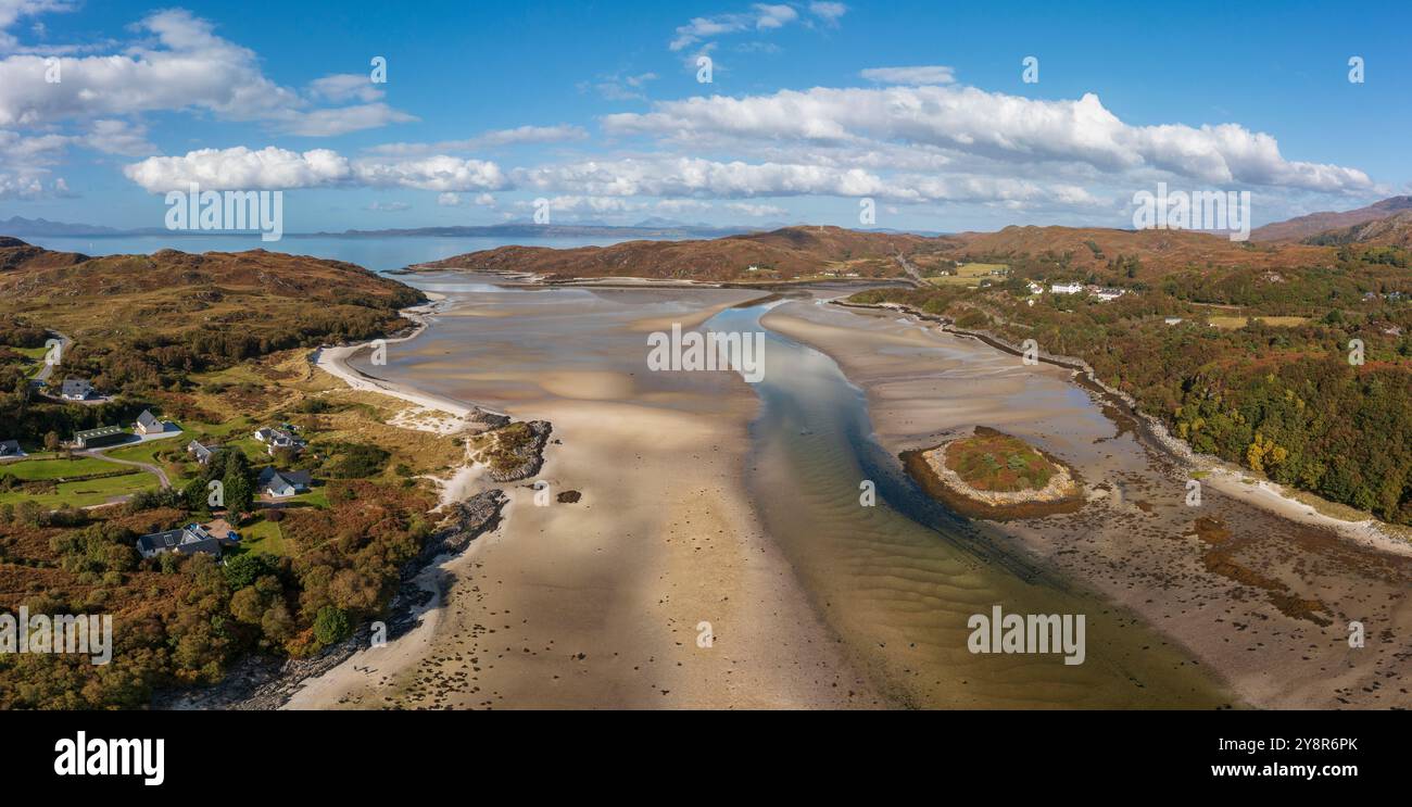 Silver Sands of Morar, near Mallaig, Lochaber, Scotland Stock Photo - Alamy