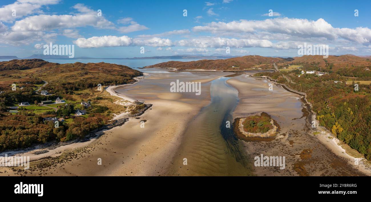 Silver Sands of Morar, near Mallaig, Lochaber, Scotland Stock Photo - Alamy