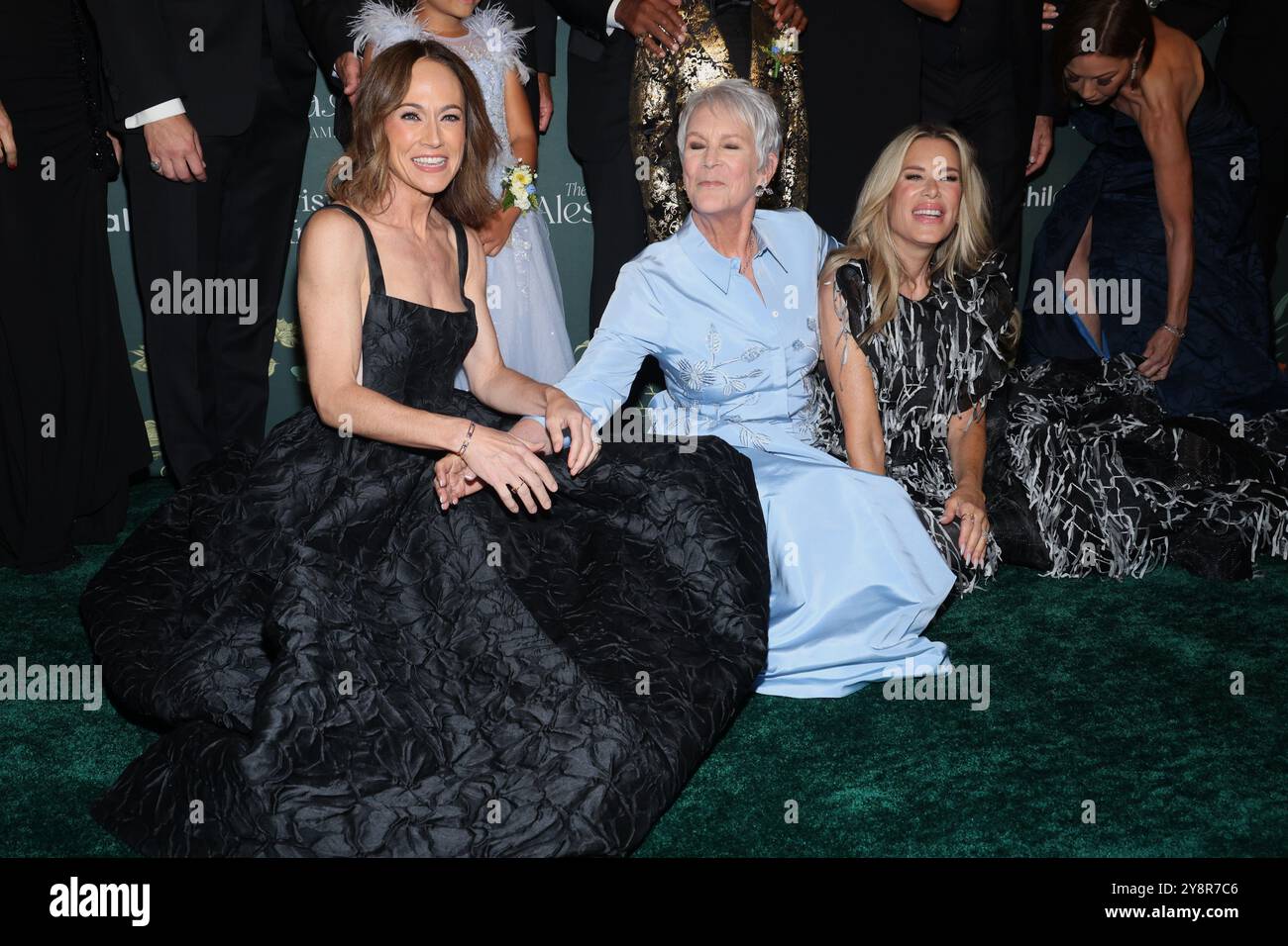 Nikki DeLoach, Jamie Lee Curtis, and Ellen K attends the 2024 Children ...