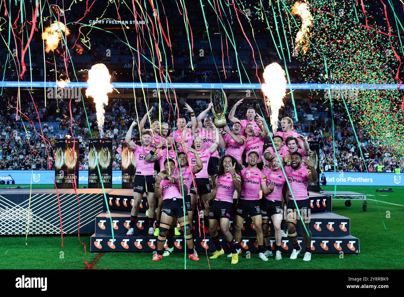 Penrith panthers grand final hi-res stock photography and images - Alamy