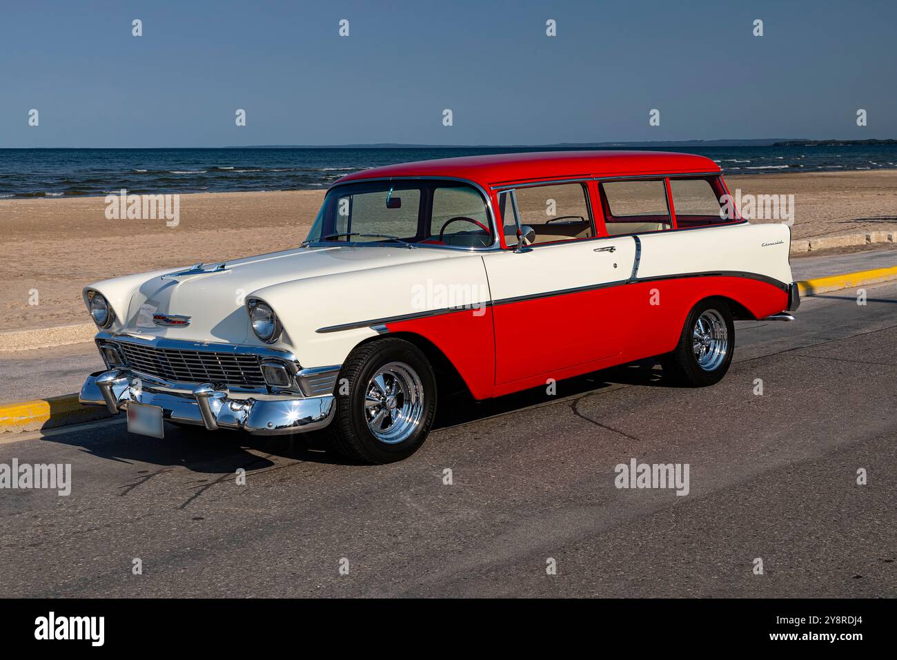 1956 Chevrolet Handyman Wagon Stock Photo - Alamy