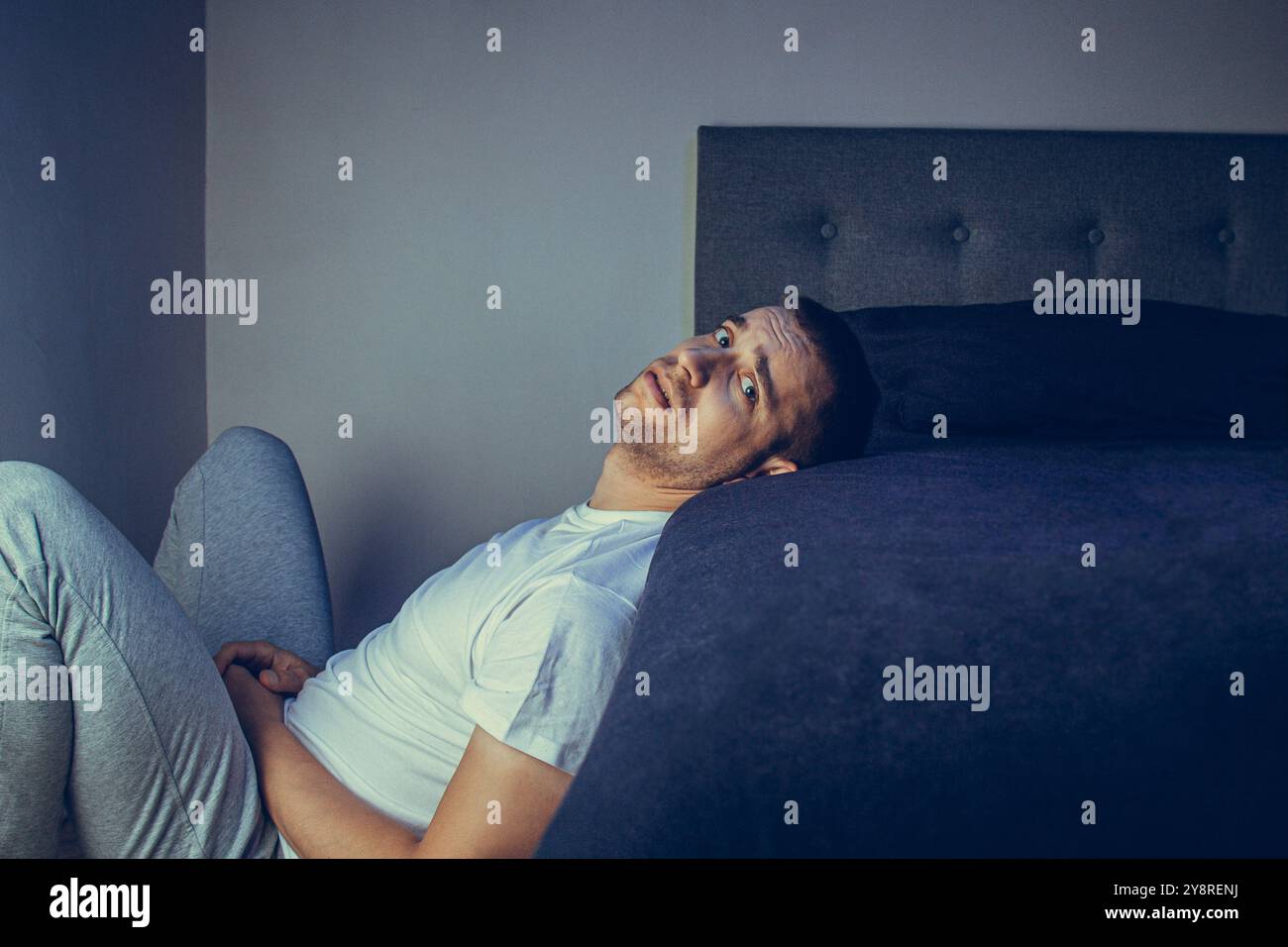 Dramatic lifestyle portrait of a handsome guy in his 30s and 40s ...