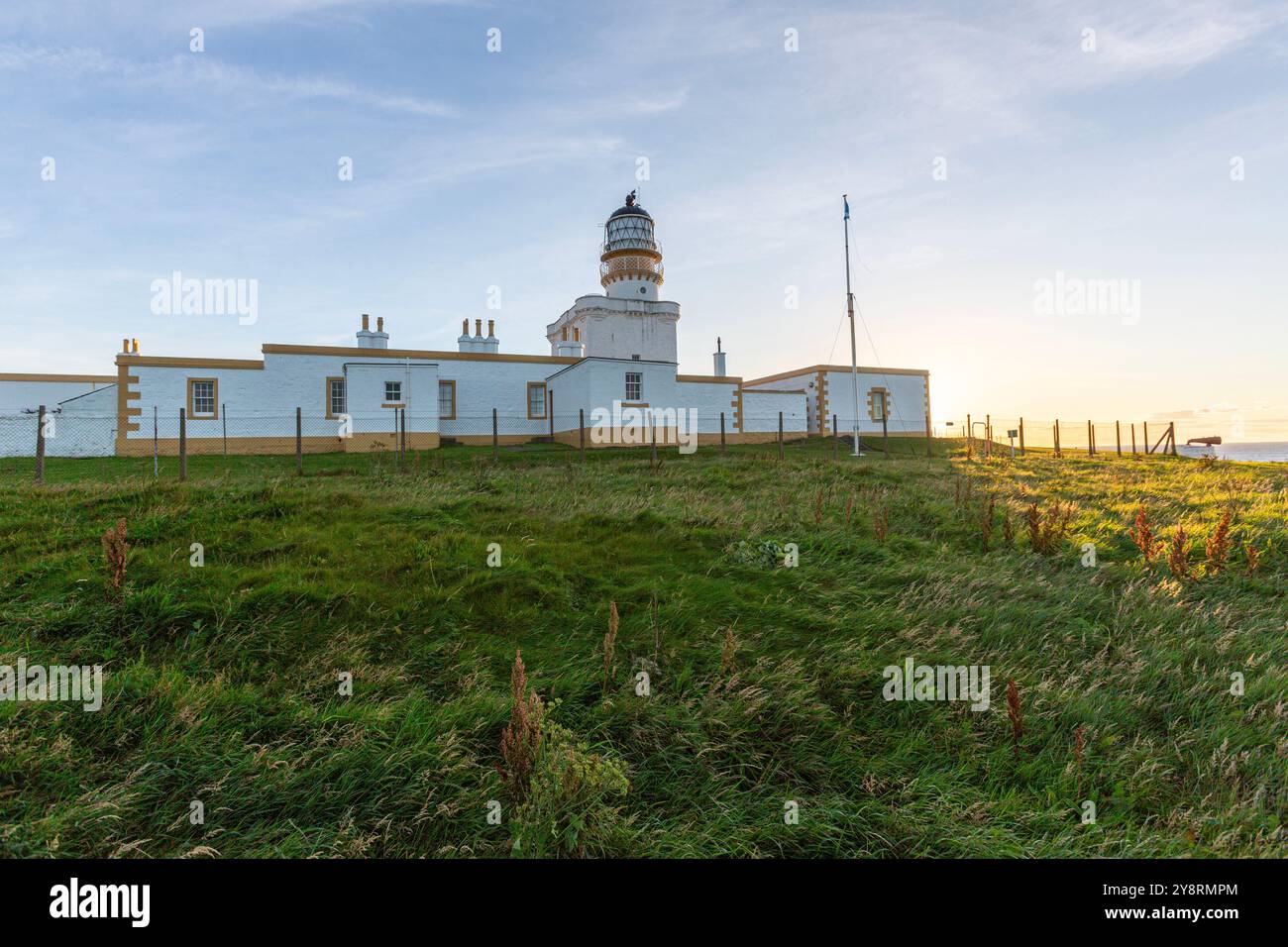 Kinnaird Head Lighthouses, Fraserburgh, Aberdeenshire, Scotland, UK ...