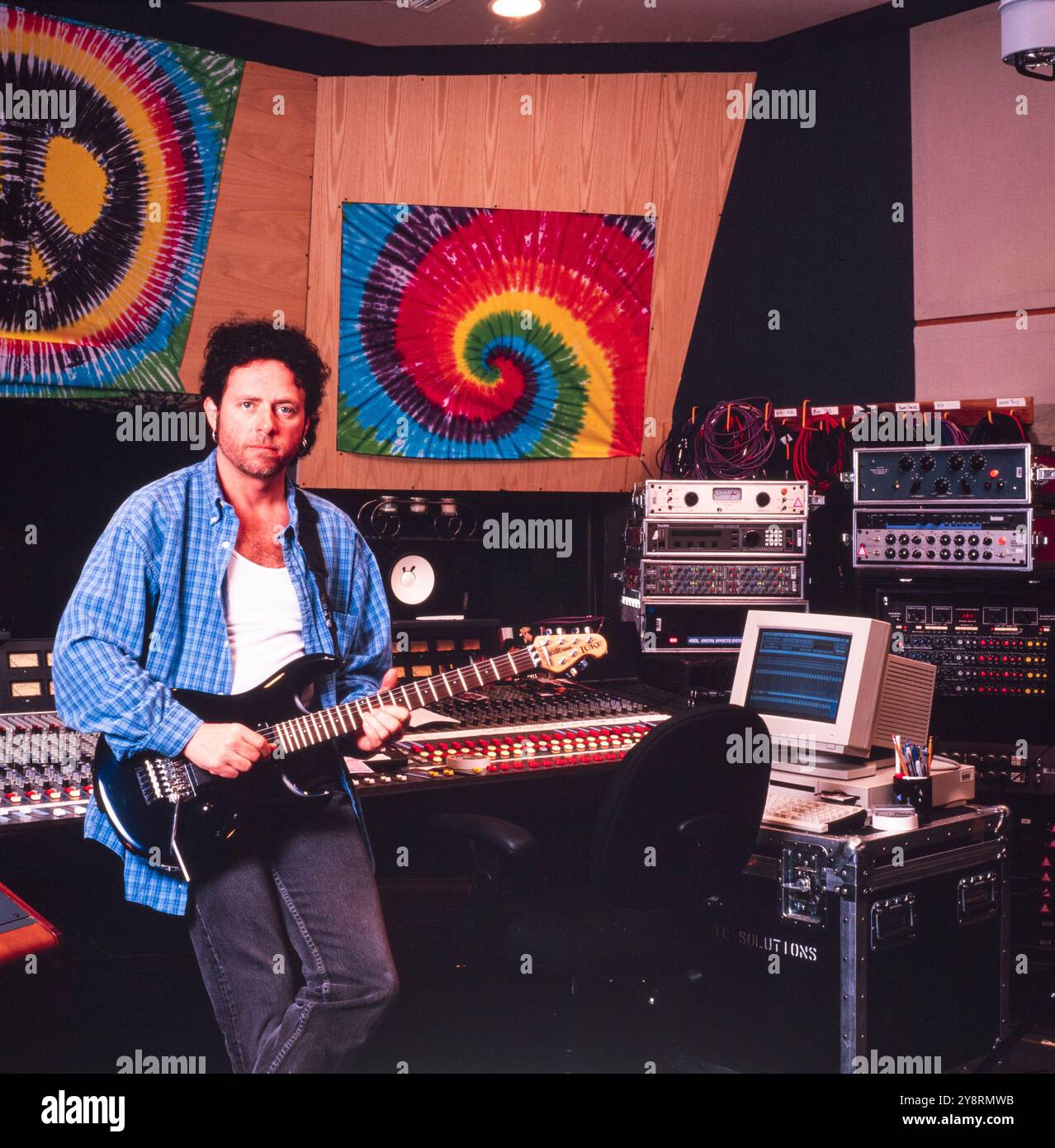 Steve Lukather 1994 Los Angeles, California . Credit: Ross Pelton ...