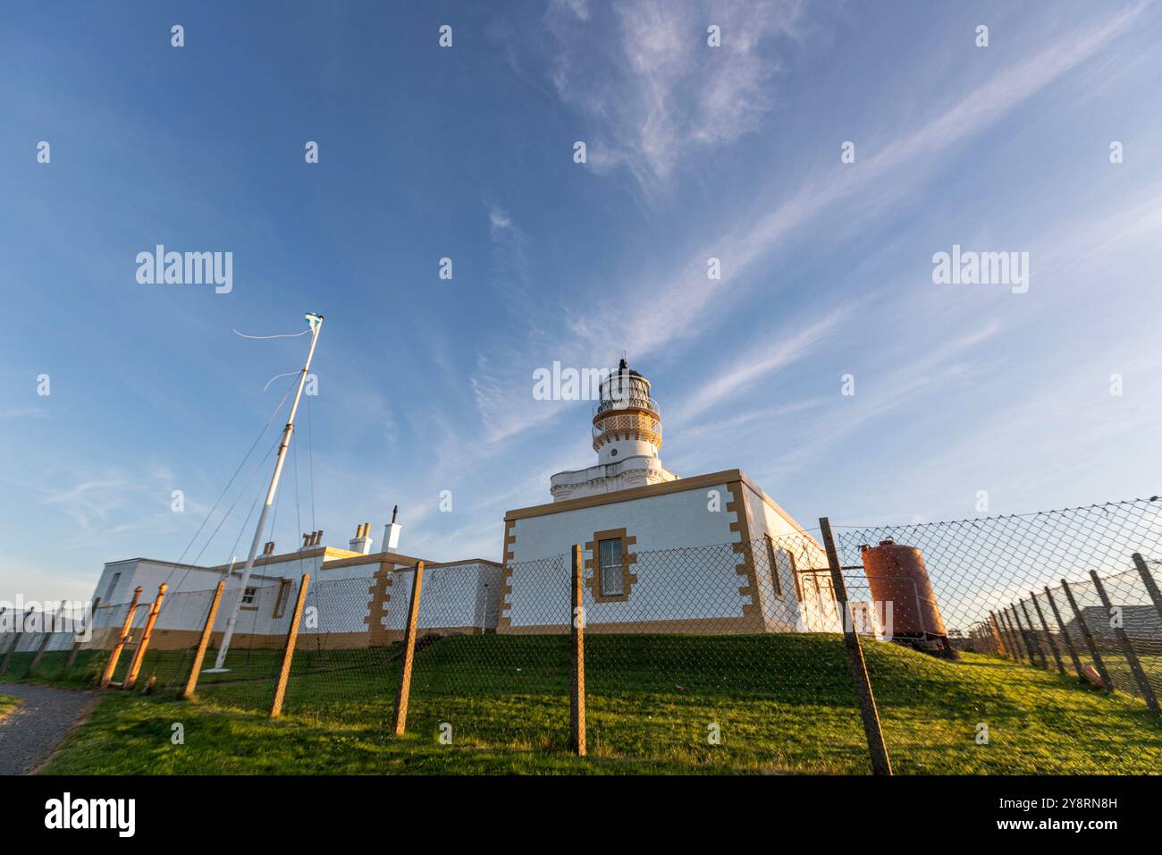 Kinnaird Head Lighthouses, Fraserburgh, Aberdeenshire, Scotland, UK ...