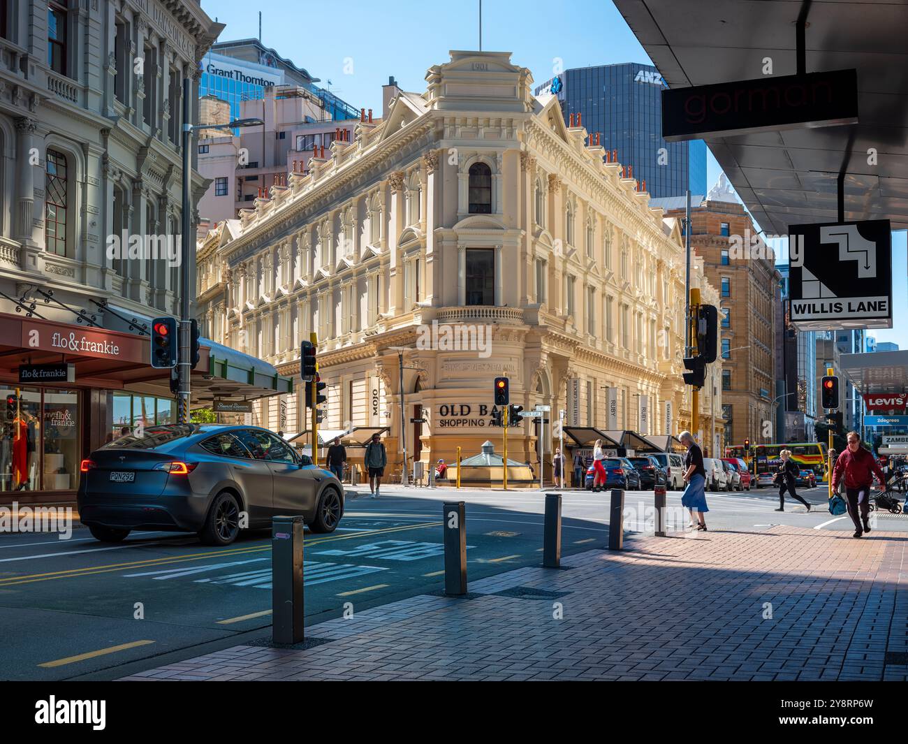 Wellington old bank arcade hi-res stock photography and images - Alamy