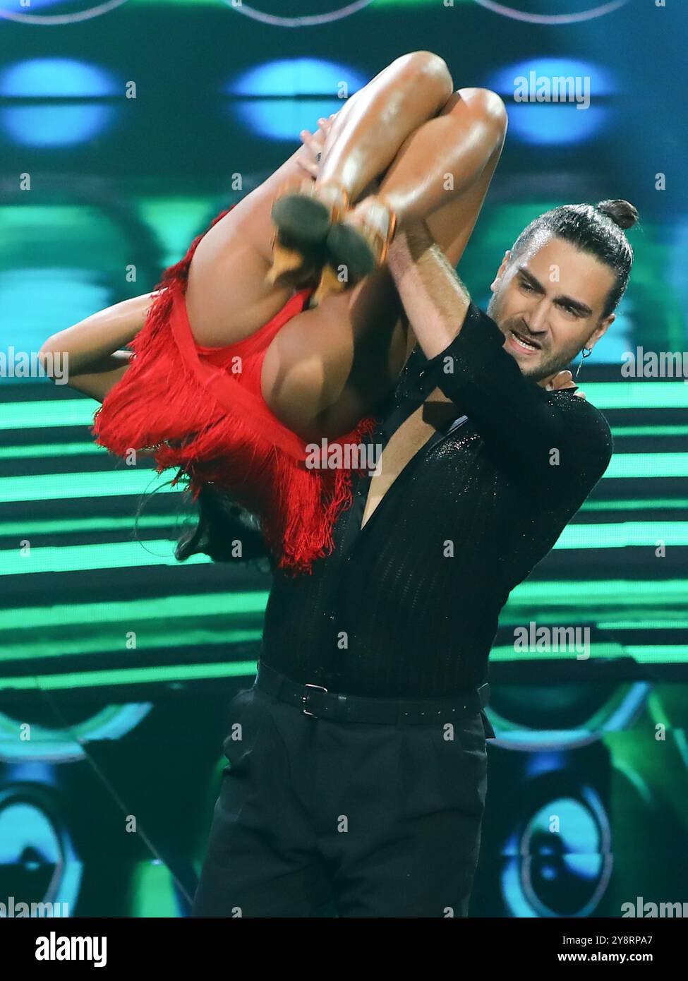 Rome, Rai auditorium of the Foro Italico, TV show "Dancing with the ...