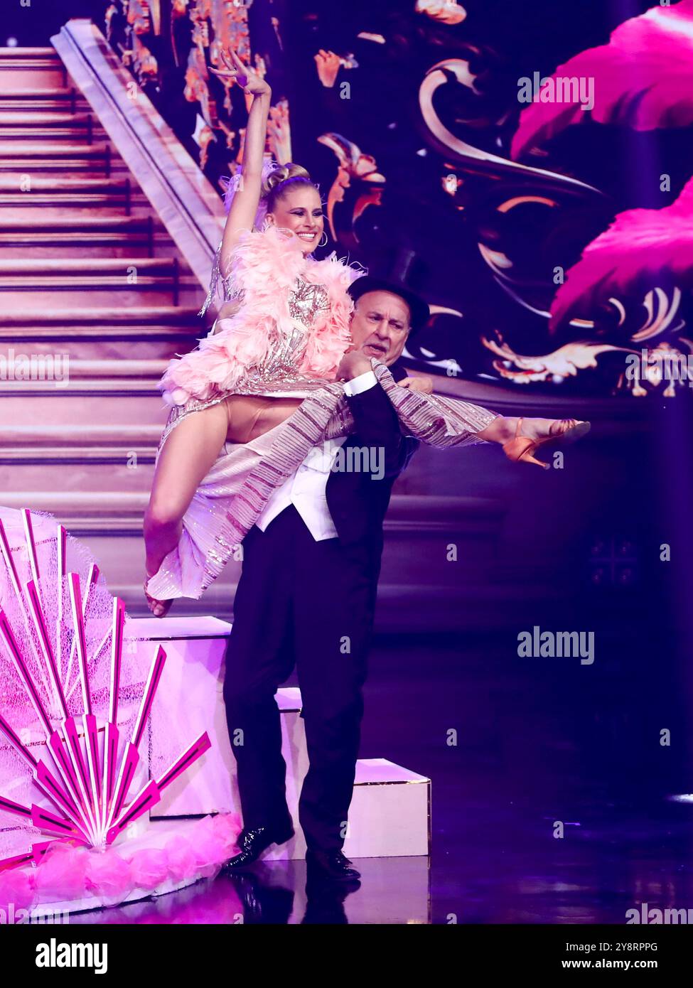 Rome, Rai auditorium of the Foro Italico, TV show "Dancing with the ...