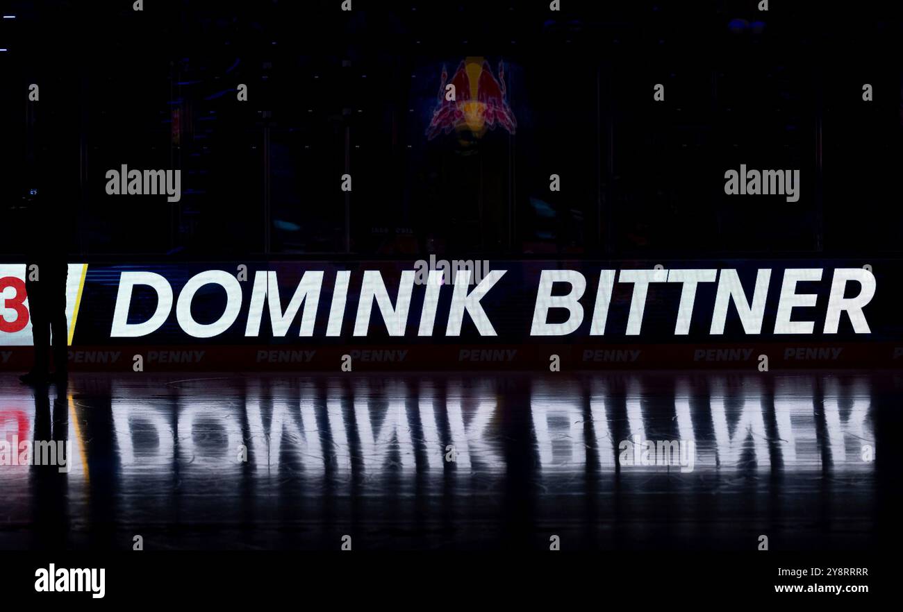 Muenchen, Deutschland. 06th Oct, 2024. Schriftzug Dominik Bittner an ...