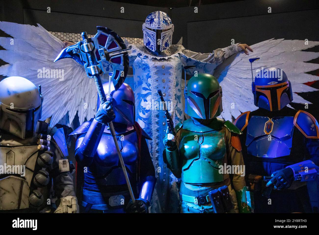 Moscow, Russia. 5th of October, 2024. Cosplayers dressed lke characters ...