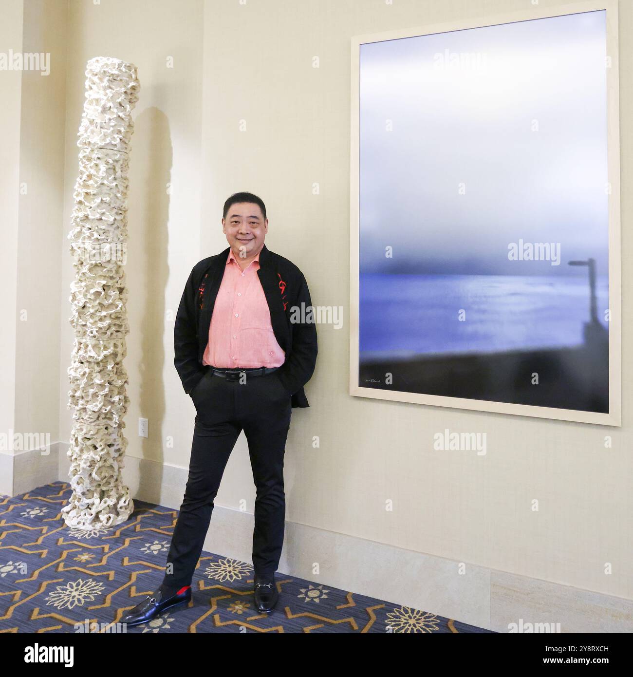 Los Angeles, California, USA. 3rd October, 2024. TV host Joey Zhou ...