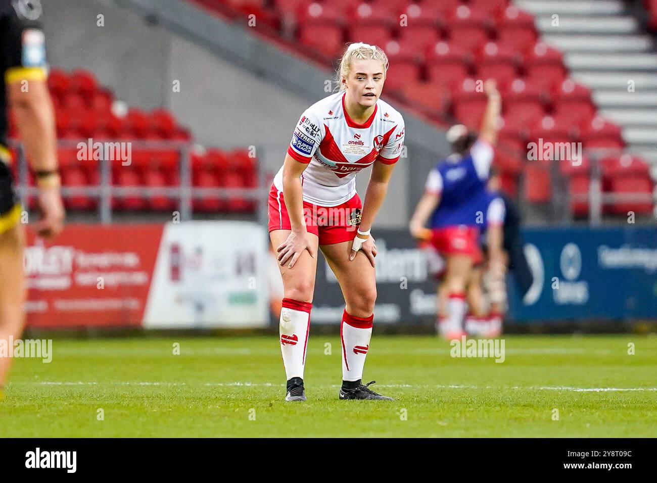 St Helens, Merseyside, UK. Sunday 6th October 2024. Women’s Super ...