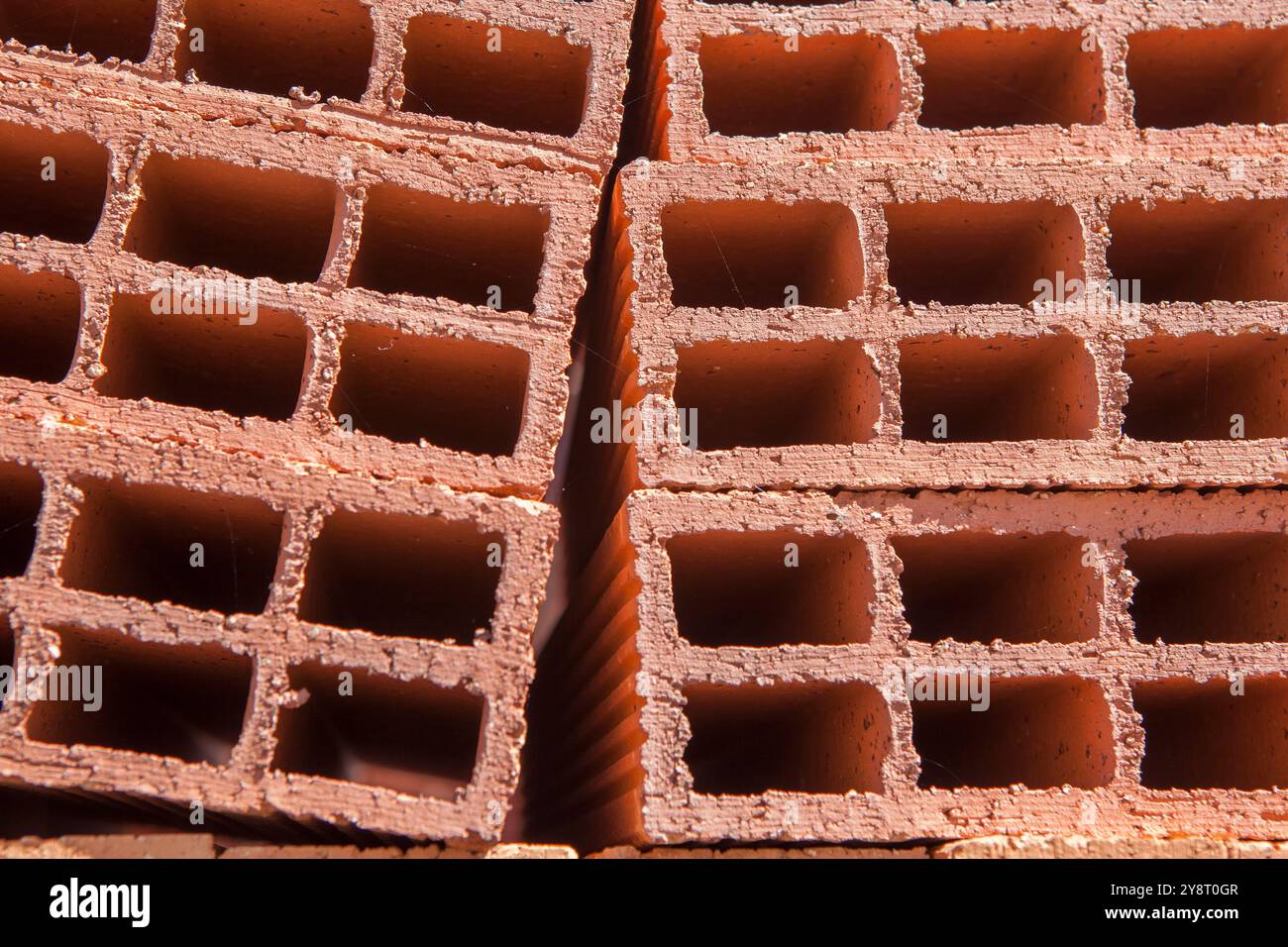 Bricks with holes hi-res stock photography and images - Alamy