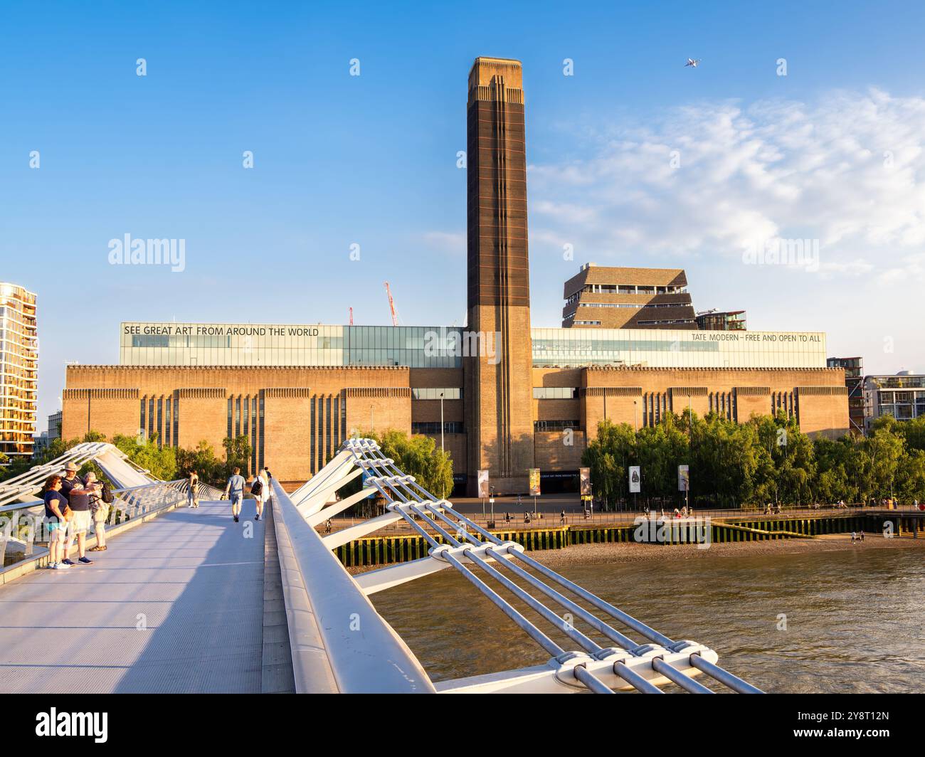 London, United Kingdom - June 25, 2024: Tate Modern museum in London ...