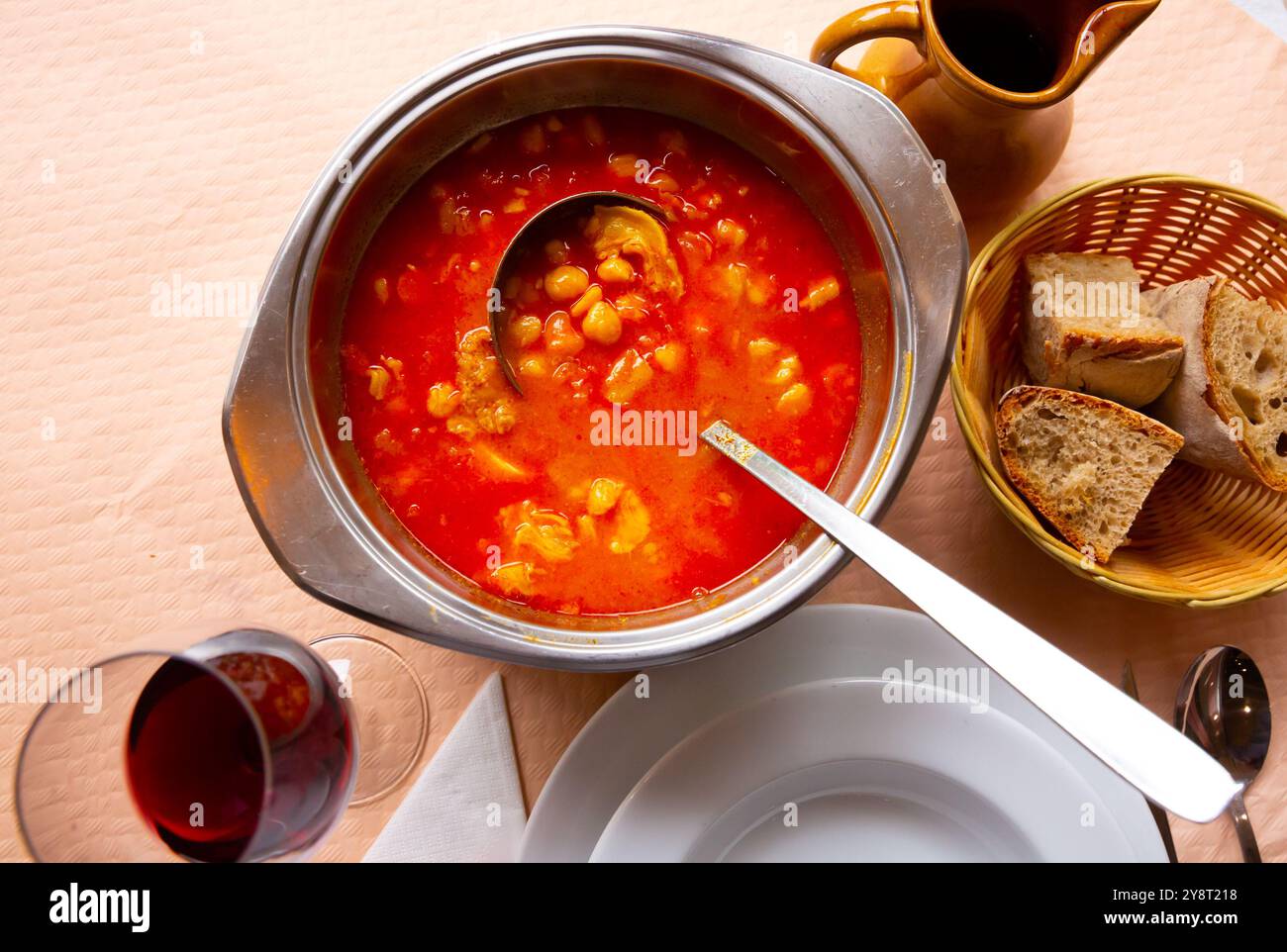 Spanish dish Callos a la Gallega Stock Photo - Alamy