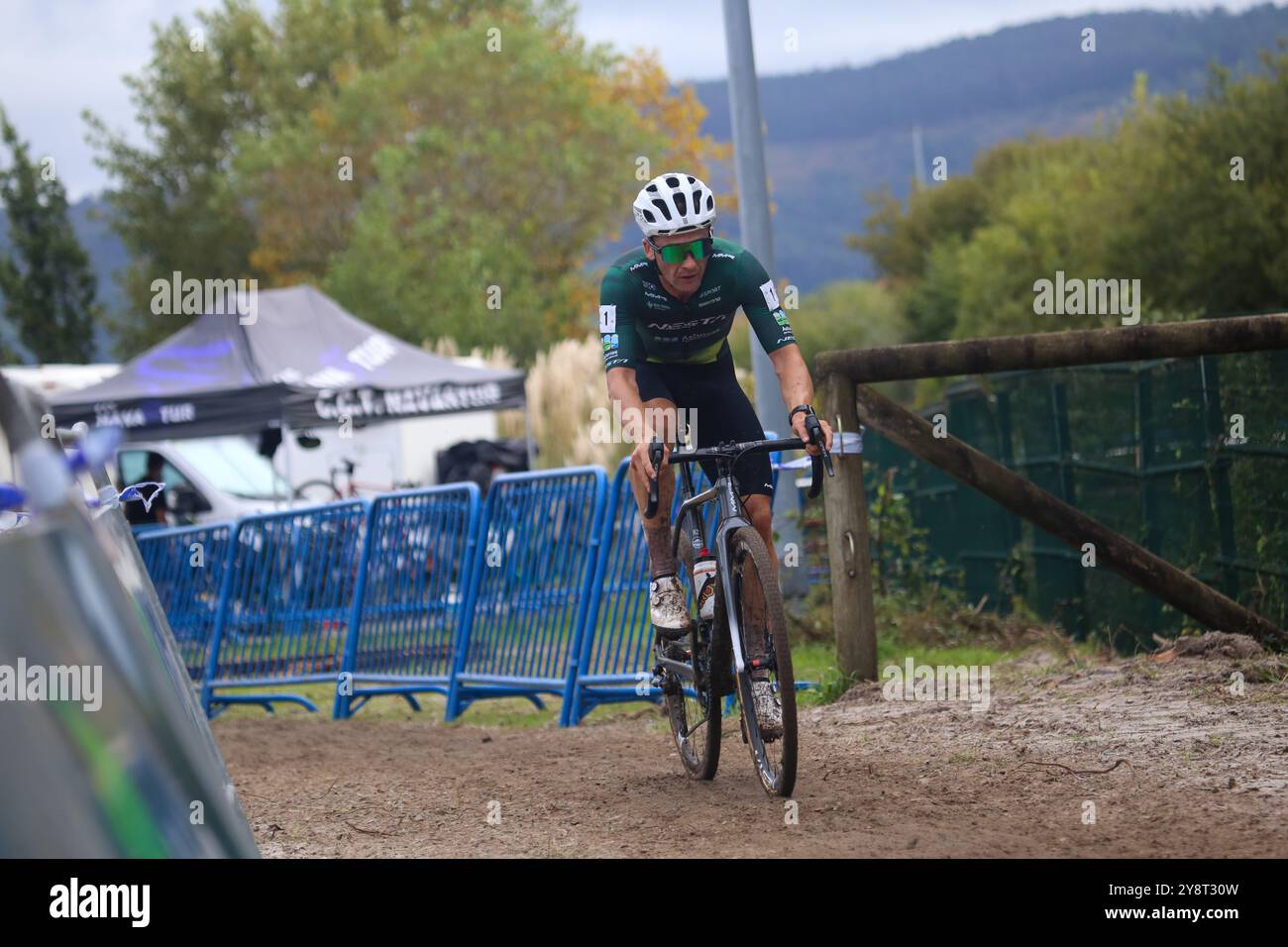 Gijón, Spain, 06th October 2024: Nesta - MMR CX Team cyclist Kevin ...