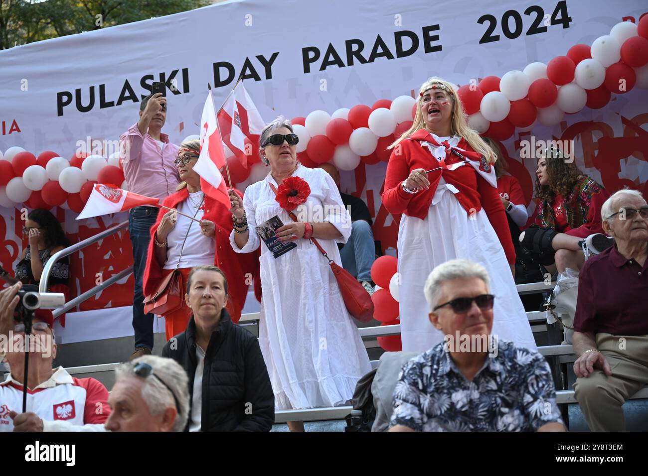 Polish-Americans participate in the 87th Annual Pulaski Day Parade on ...