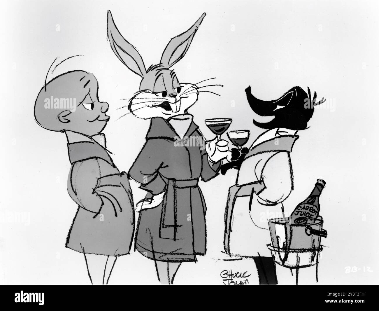 Chuck Jones Et Bugs Bunny